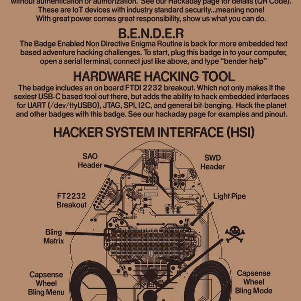 AND!XOR DC27 Badge | Hackaday.io