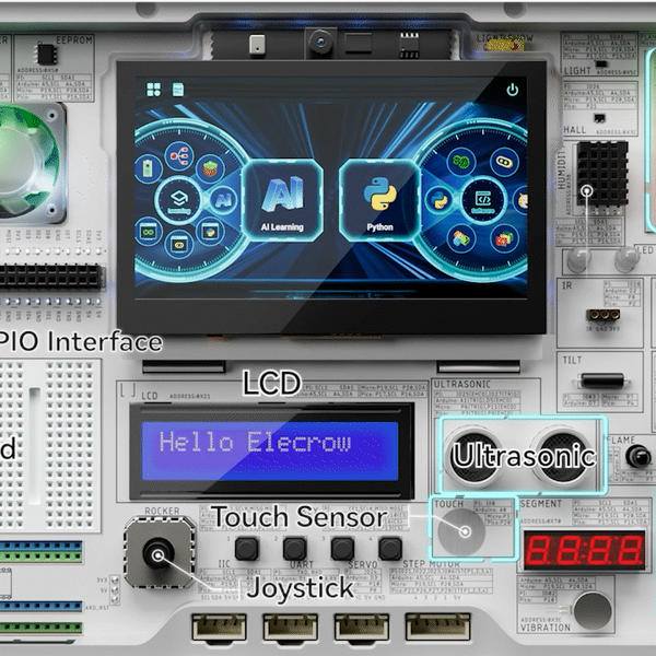 Al Learning and Development Station - CrowPi 3 | Hackaday.io
