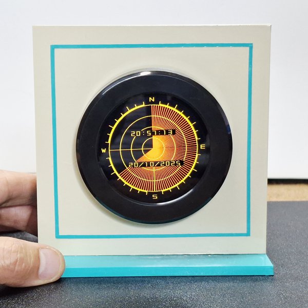 Radar Clock on Elecrow’s 2.1 HMI Round Display | Hackaday.io