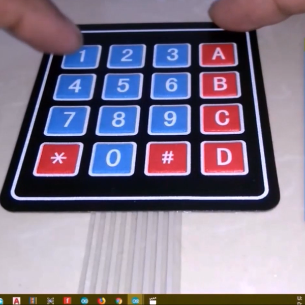 Keypad Serial Print | Hackaday.io