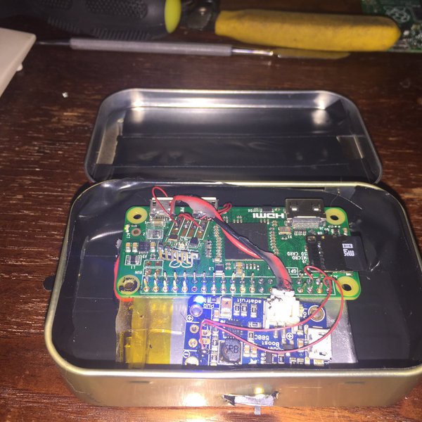 Raspberry Pi Zero Altoid NAS | Hackaday.io