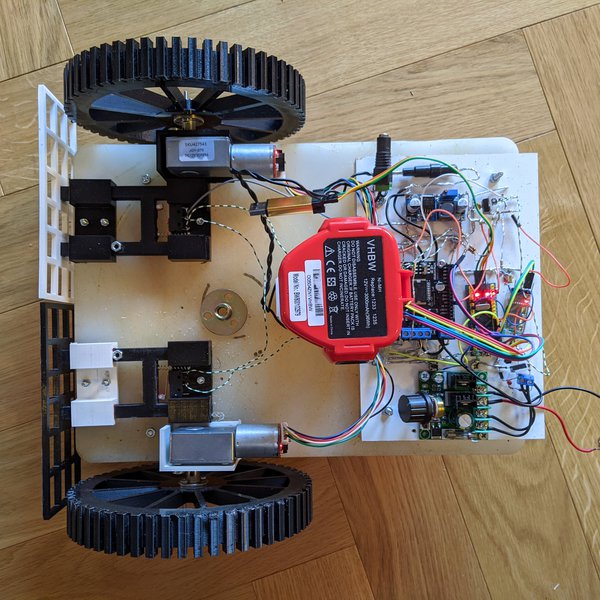 Lawm mowing robot with STM32 blue pill and Zephyr | Hackaday.io