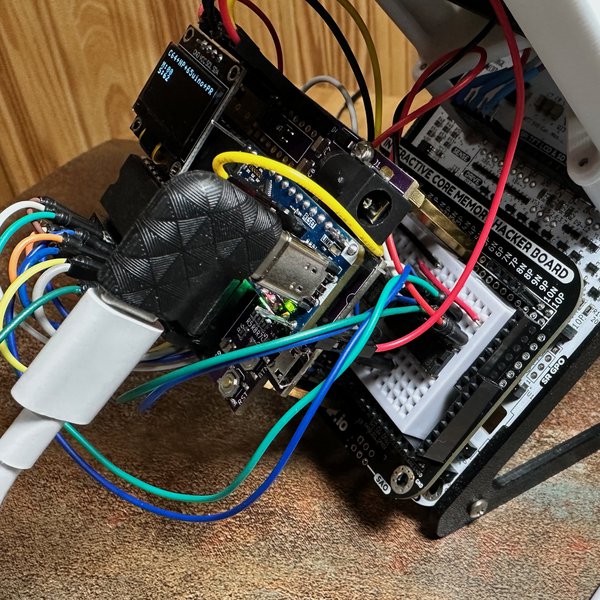 Core64 and Neon Pixels Controlled with 65uino | Hackaday.io