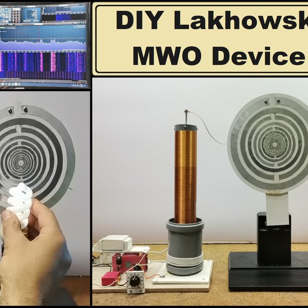 DIY Lakhovsky MWO (Milti Wave Oscollator) | Hackaday.io