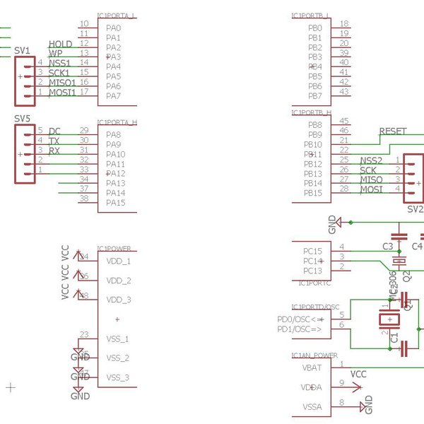Stm32f103 LCD Breakout | Hackaday.io