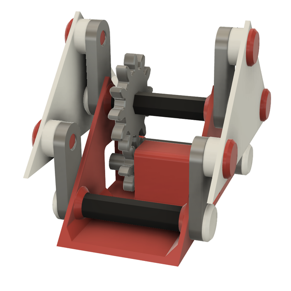 A 3D Printed Simple "Walking" Mechanism. | Hackaday.io