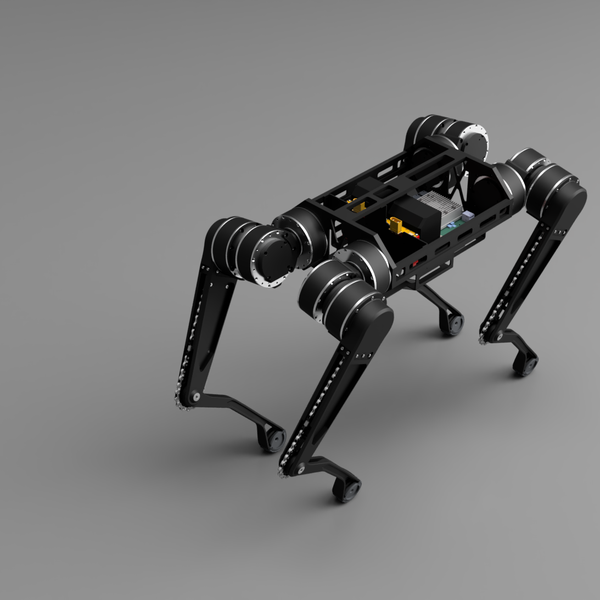 NOMAD Quadrupedal Robot | Hackaday.io