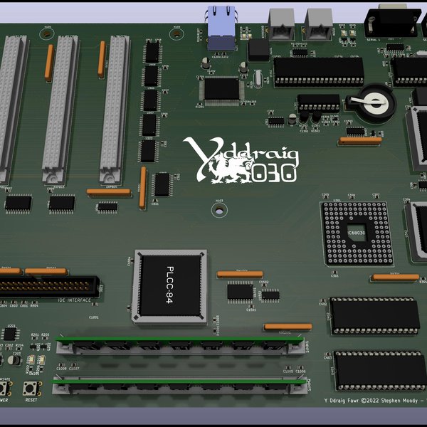 Y Ddraig Fawr - A 68030 computer | Hackaday.io