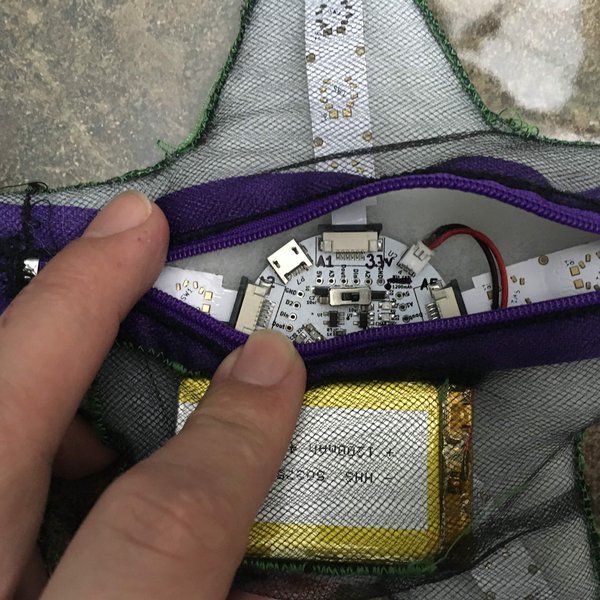 Board for modular LED wearables | Hackaday.io