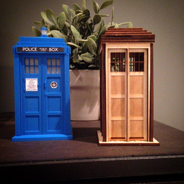 Arduino Raspberry Pi And Esp8266 Tardis Building