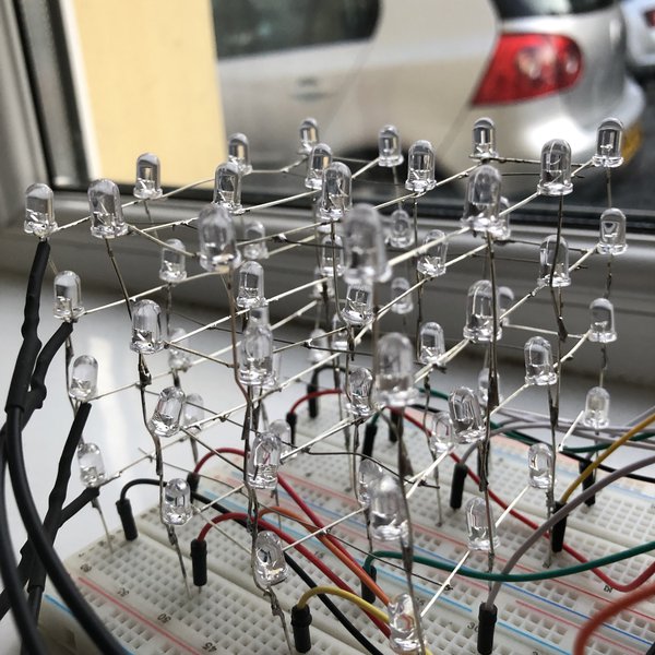 8x8x8 LED Matrix | Hackaday.io