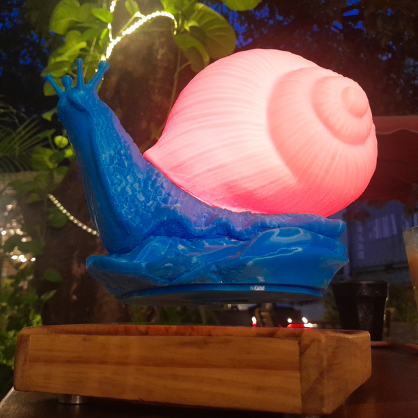 DIY Magnetic Levitation Snail Lamp From A to Z | Hackaday.io