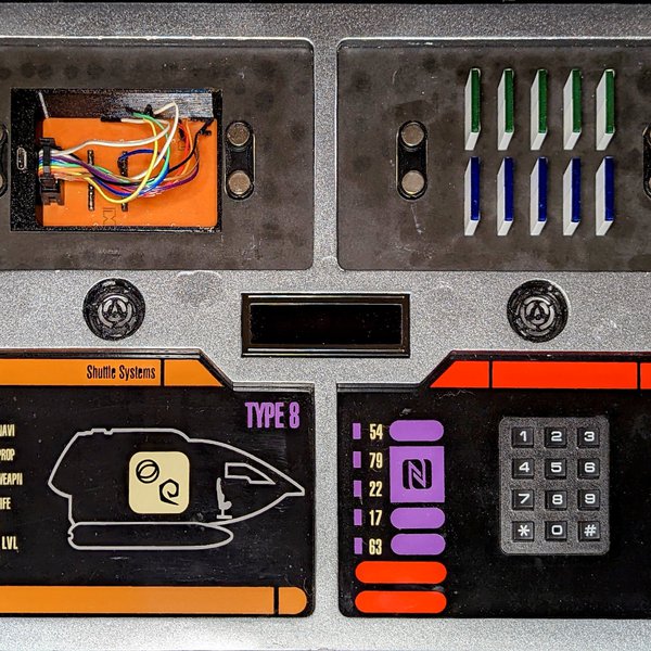 Star Trek Shuttle Console | Hackaday.io