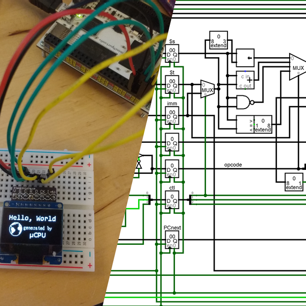 muCPU: an 8-bit MCU | Hackaday.io