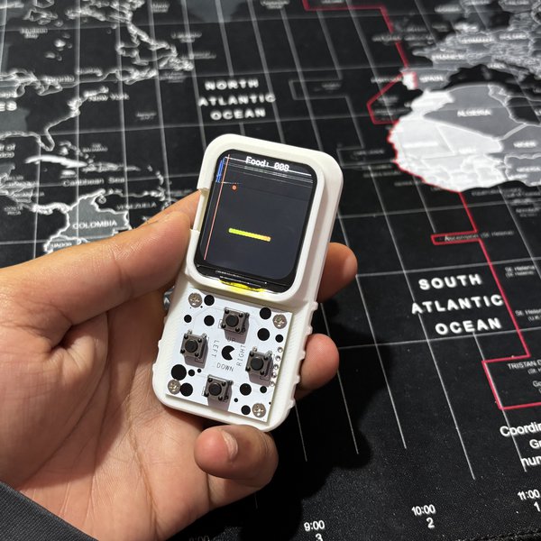 Snake Game Console Mini | Hackaday.io