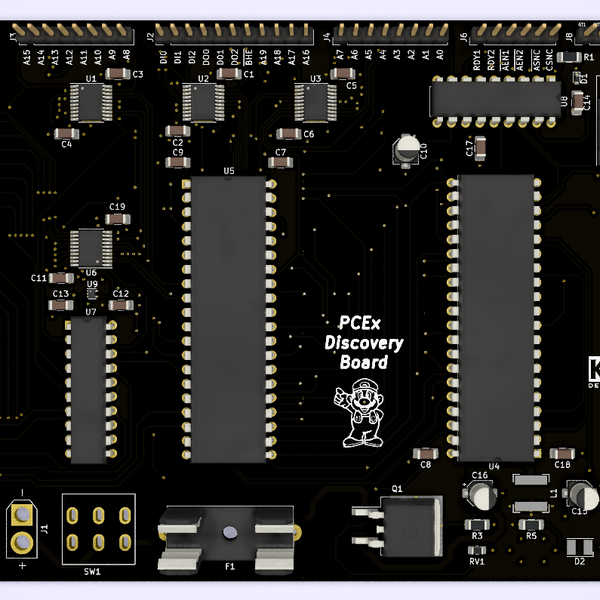 PCEx Discovery Board (Intel 8088) | Hackaday.io