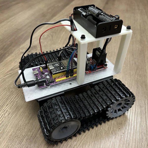 TankBot ESP32 | Hackaday.io