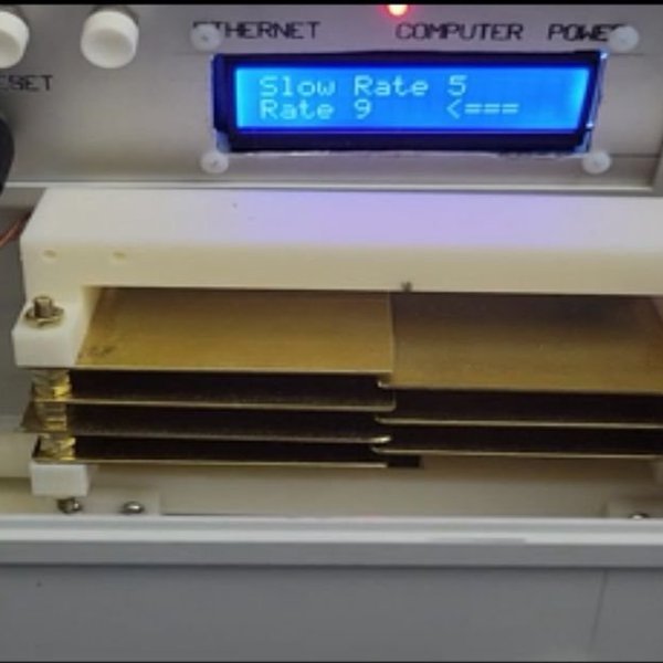 High-voltage RF linear capacitor for loop antennas | Hackaday.io