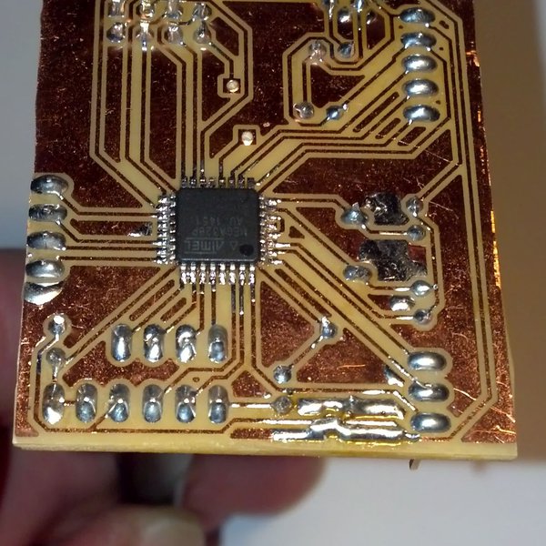 Atmega+nrf24 Breakout Singlelayer | Hackaday.io