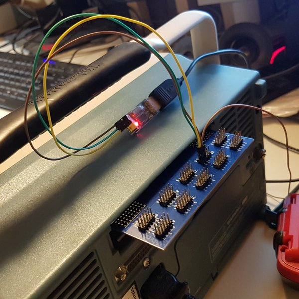 Extension card for TDS3000 scopes | Hackaday.io