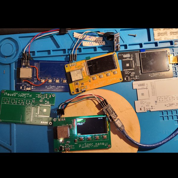 µ-Spec nano | Hackaday.io