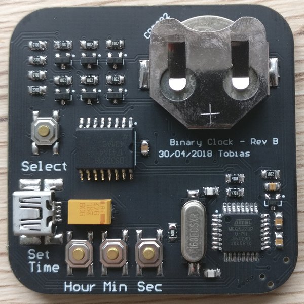 BCD Binary Clock for your desk | Hackaday.io