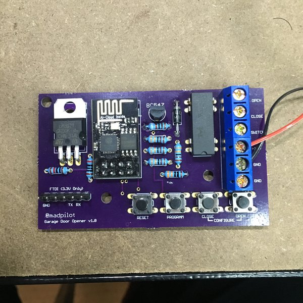 Garage Door Opener | Hackaday.io