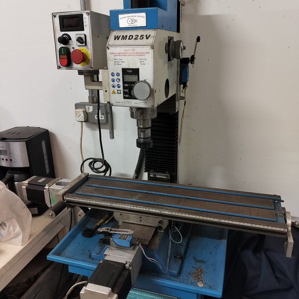 WMD25V (BF20) CNC Conversion | Hackaday.io