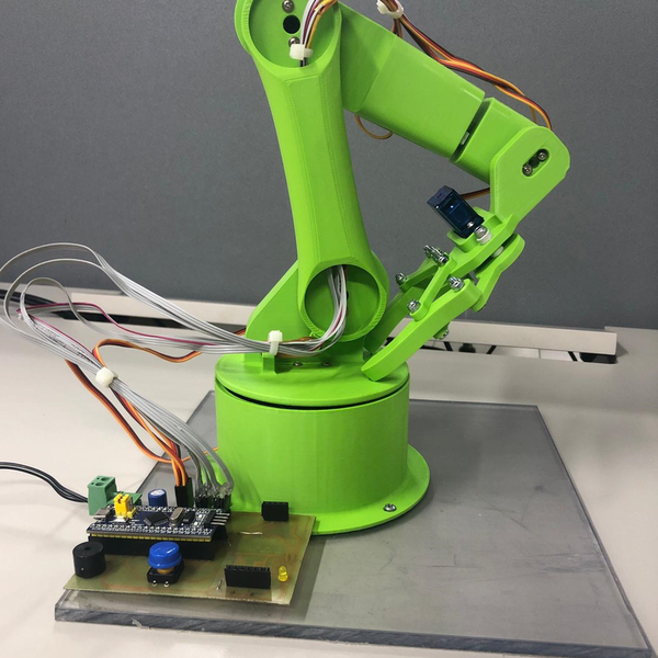 STM32 Robot Arm With Smartphone Control | Hackaday.io
