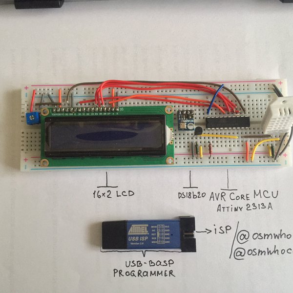 Tiny thermometer | Hackaday.io