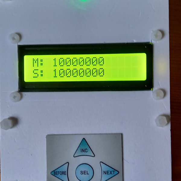AD9851 with frequency correction | Hackaday.io