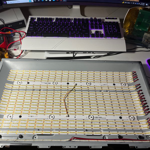 Super LED Backlight for LCD TV | Hackaday.io