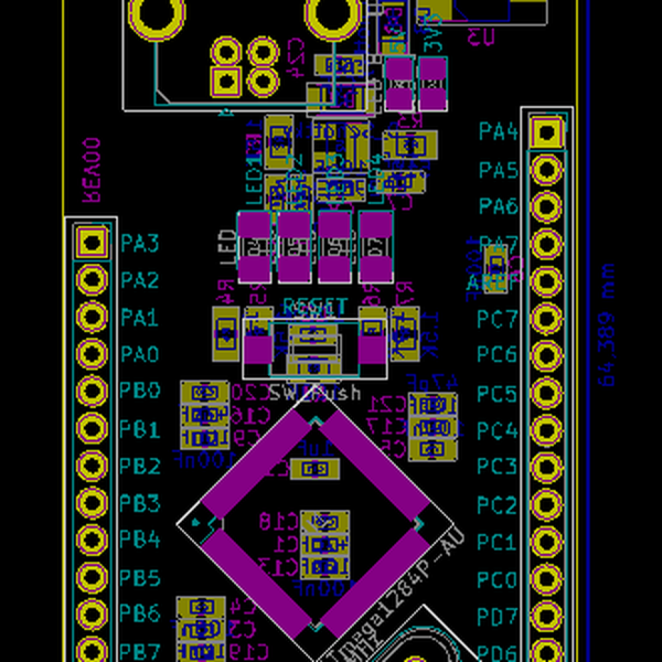 AVR 1284P Development Board | Hackaday.io