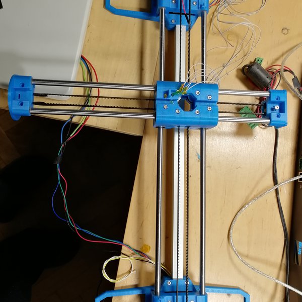 CoreXY pen plotter | Hackaday.io