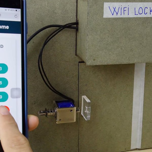 WIFI door lock DIY | Hackaday.io