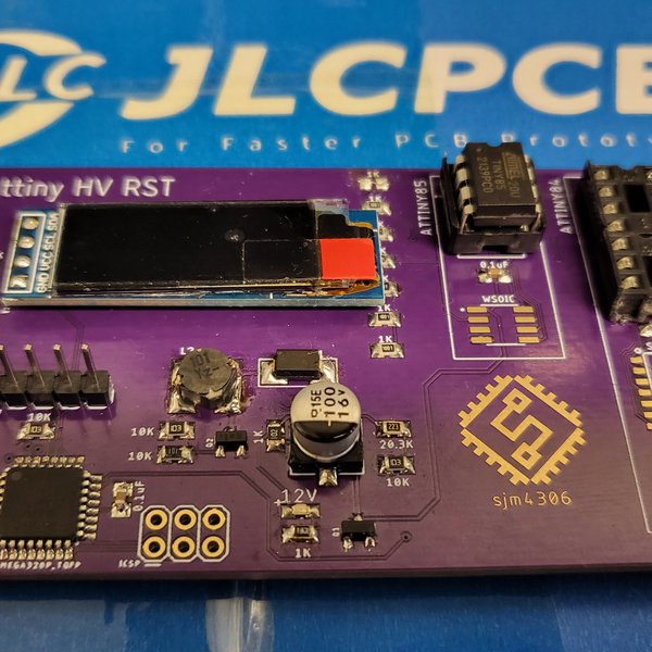Attiny High Voltage Fuse Reset-er | Hackaday.io