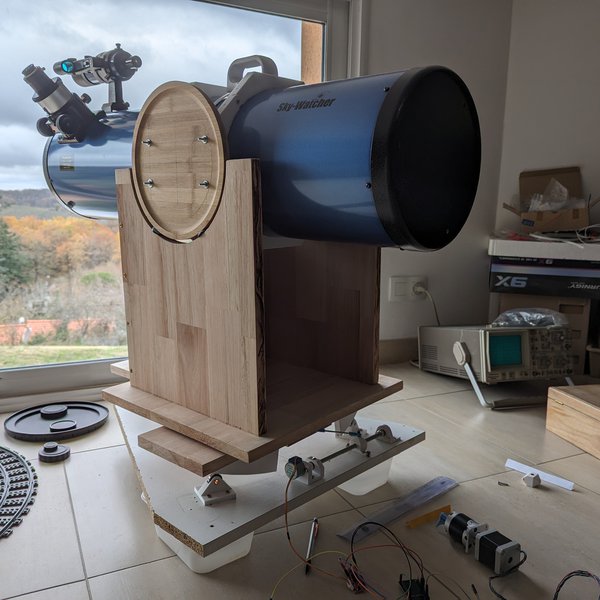 3D printed equatorial table fully parametric | Hackaday.io