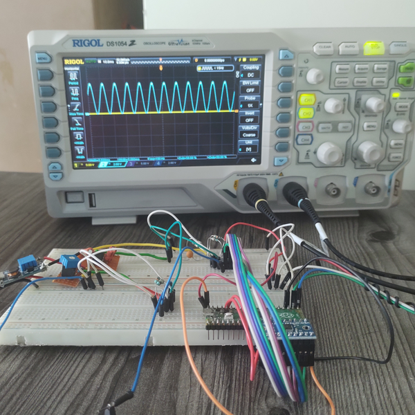 PicoSigGen - Low cost arbitrary waveform generator | Hackaday.io