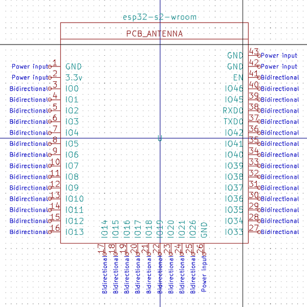 ESP32-S2-WROOM SYMBOL & FOOTPRINT LIBRARY | Hackaday.io