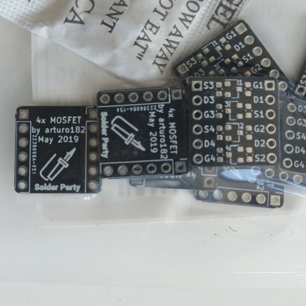 4x SOT-23 MOSFET Breakout Board | Hackaday.io