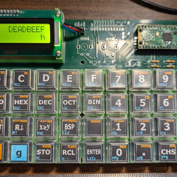 An HP-16C or a Baldur's Gate 3 Macro Pad? Yes. | Hackaday.io