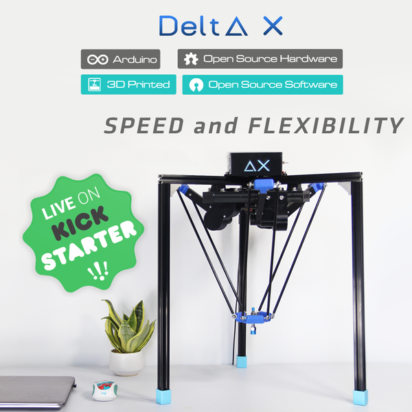 Delta X - Opensource Delta Robot Kit | Hackaday.io
