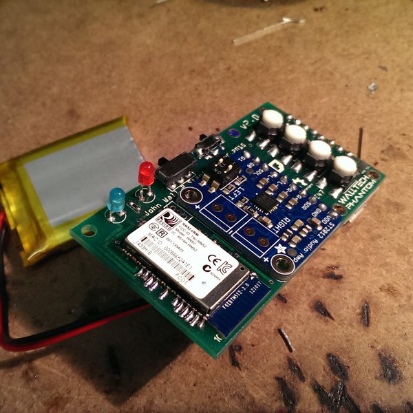 WΛLLTΞCH PHΛNTOM: Bone-Conduction BT Audio | Hackaday.io