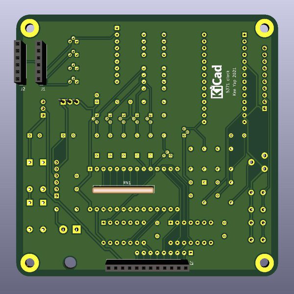 Ancient PMOS technology clock | Hackaday.io