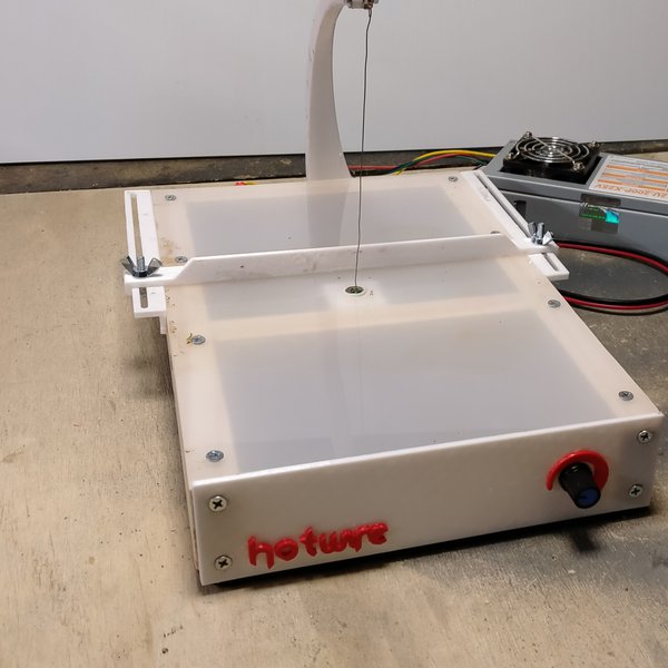 Super simple foam cutter | Hackaday.io