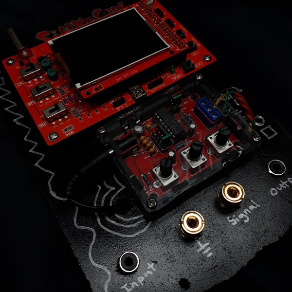 Panel Mounted Silly-Scope and Function Generator | Hackaday.io