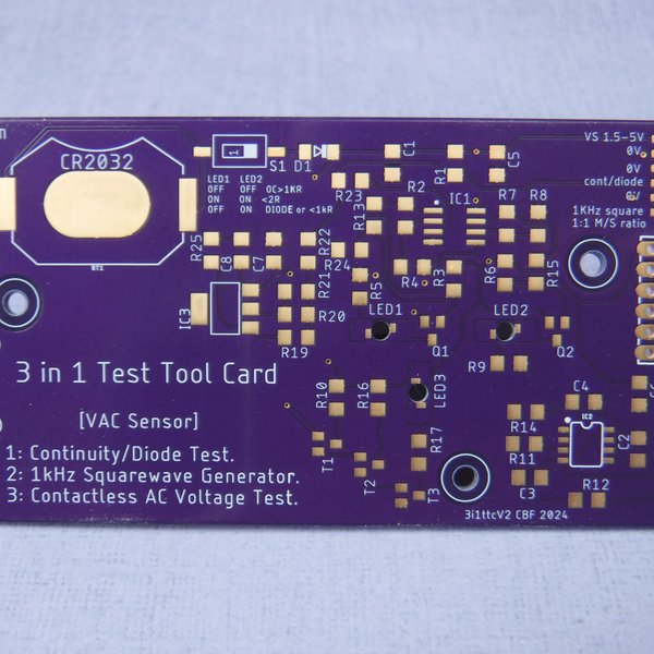 3in1 Test Tool Card | Hackaday.io