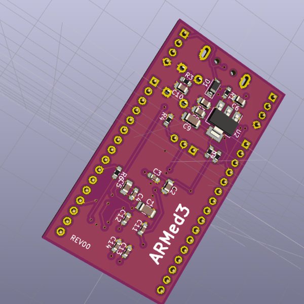 ARMed3 STM32 ARM Cortex M0 Development Board | Hackaday.io