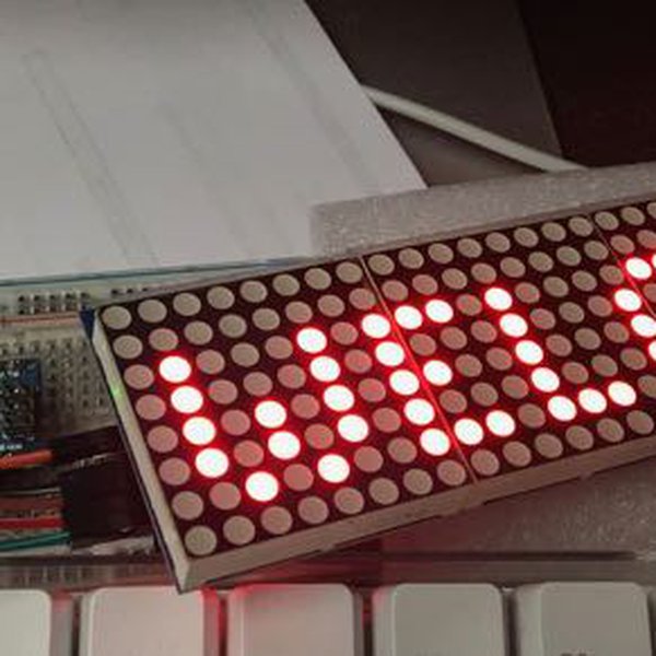 Arduino, HT16C32, and the Library | Hackaday.io