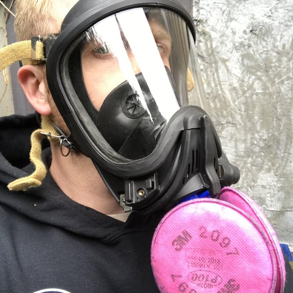 MSA Mask P100 Adapter | Hackaday.io